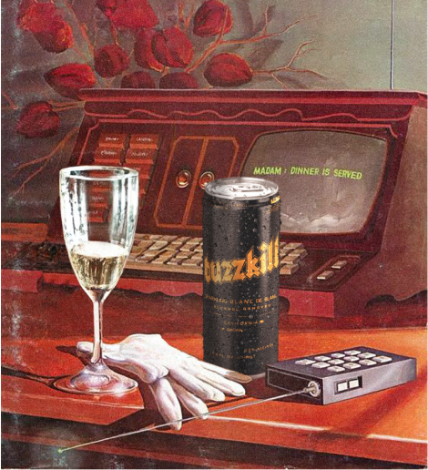 Sparkling Blanc de Blancs Alcohol-Removed Wine (4-Pack) – Buzzkill Wines